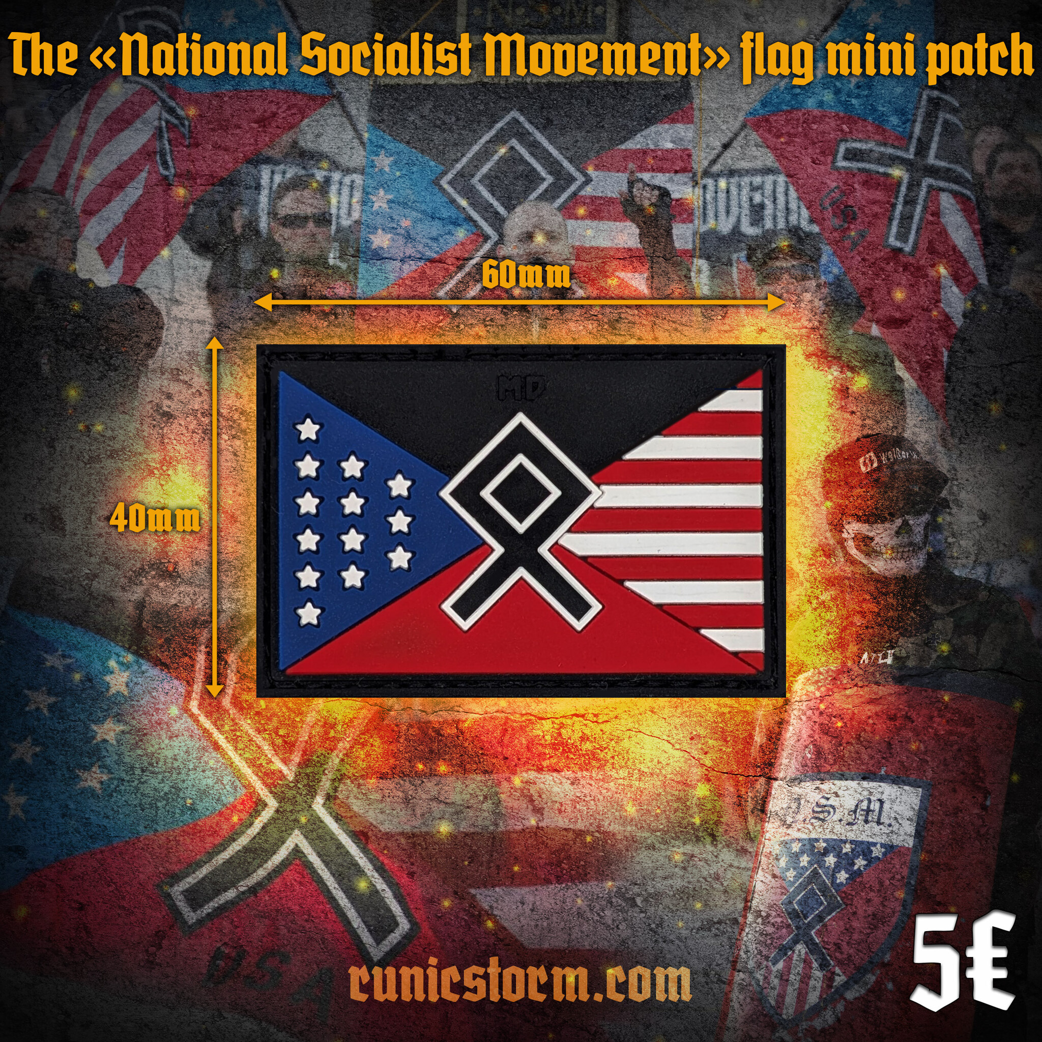 Patches | The PVC flag patches, panel №12 | Runic Storm
