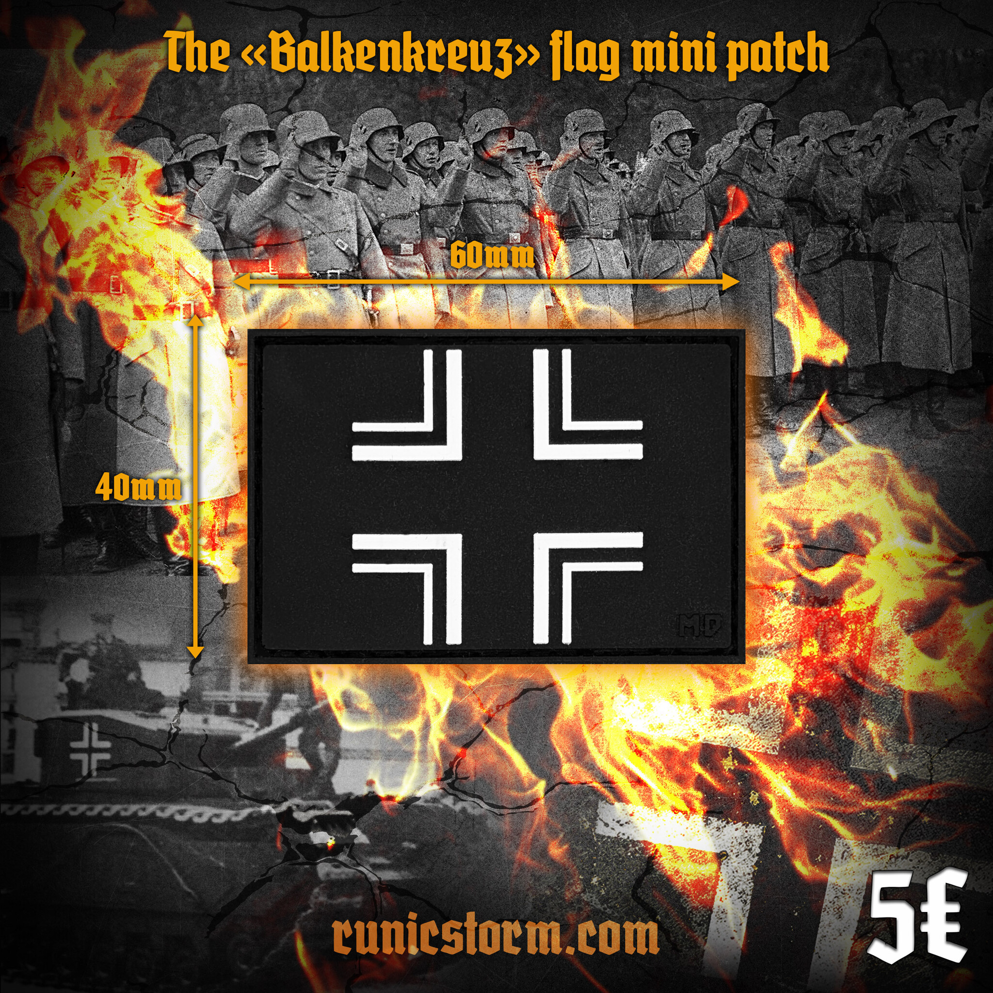 Patches | The PVC flag patches, panel №12 | Runic Storm