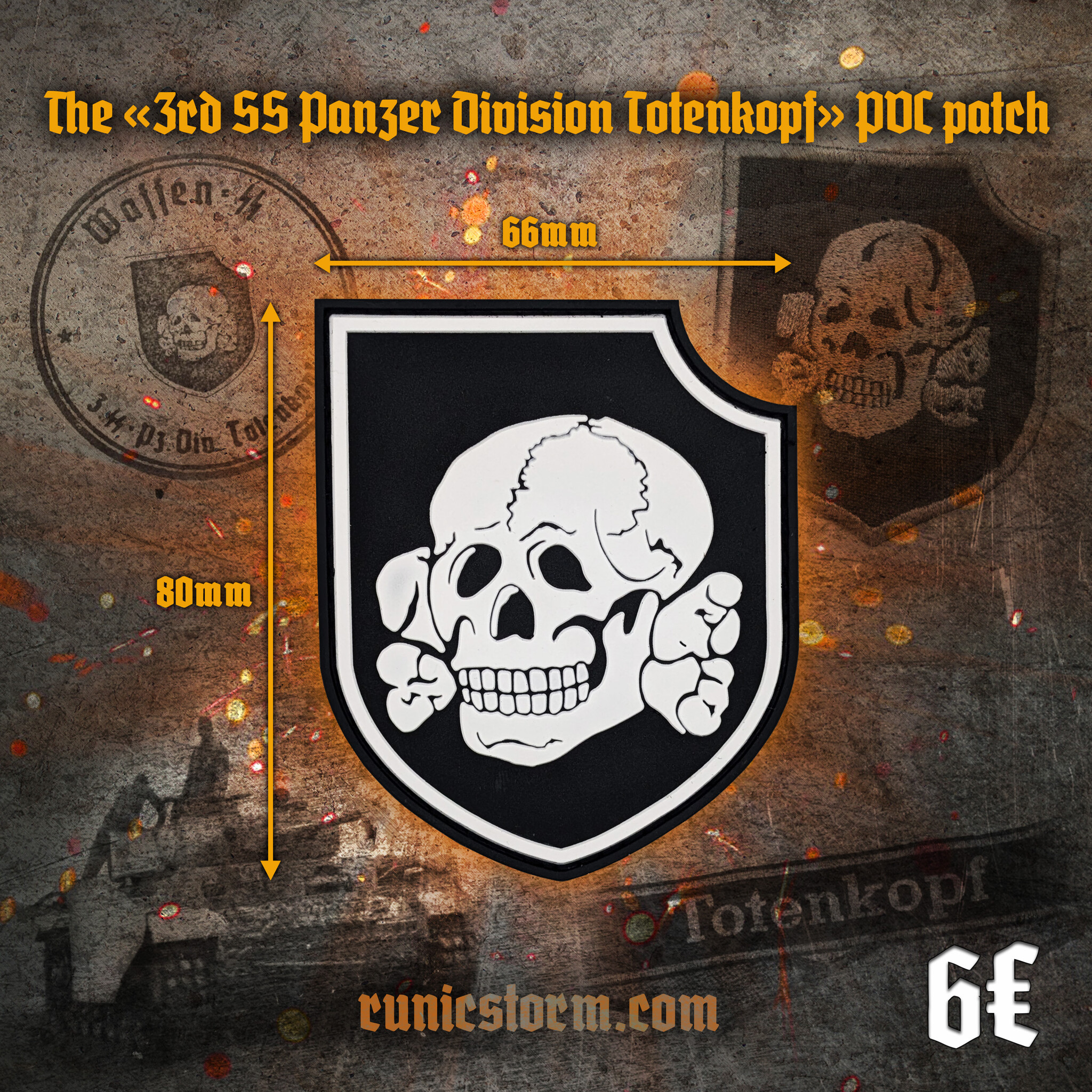 Patches | The «RS Divisions» full collection PVC patches, panel №5 ...