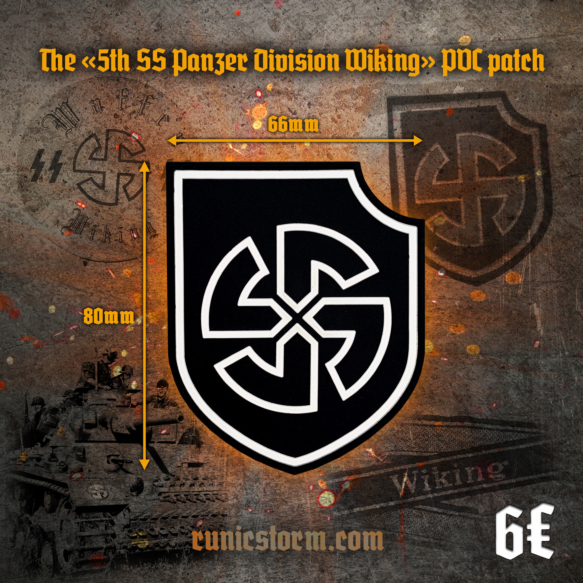Patches | The «RS Divisions» full collection PVC patches, panel №5 ...