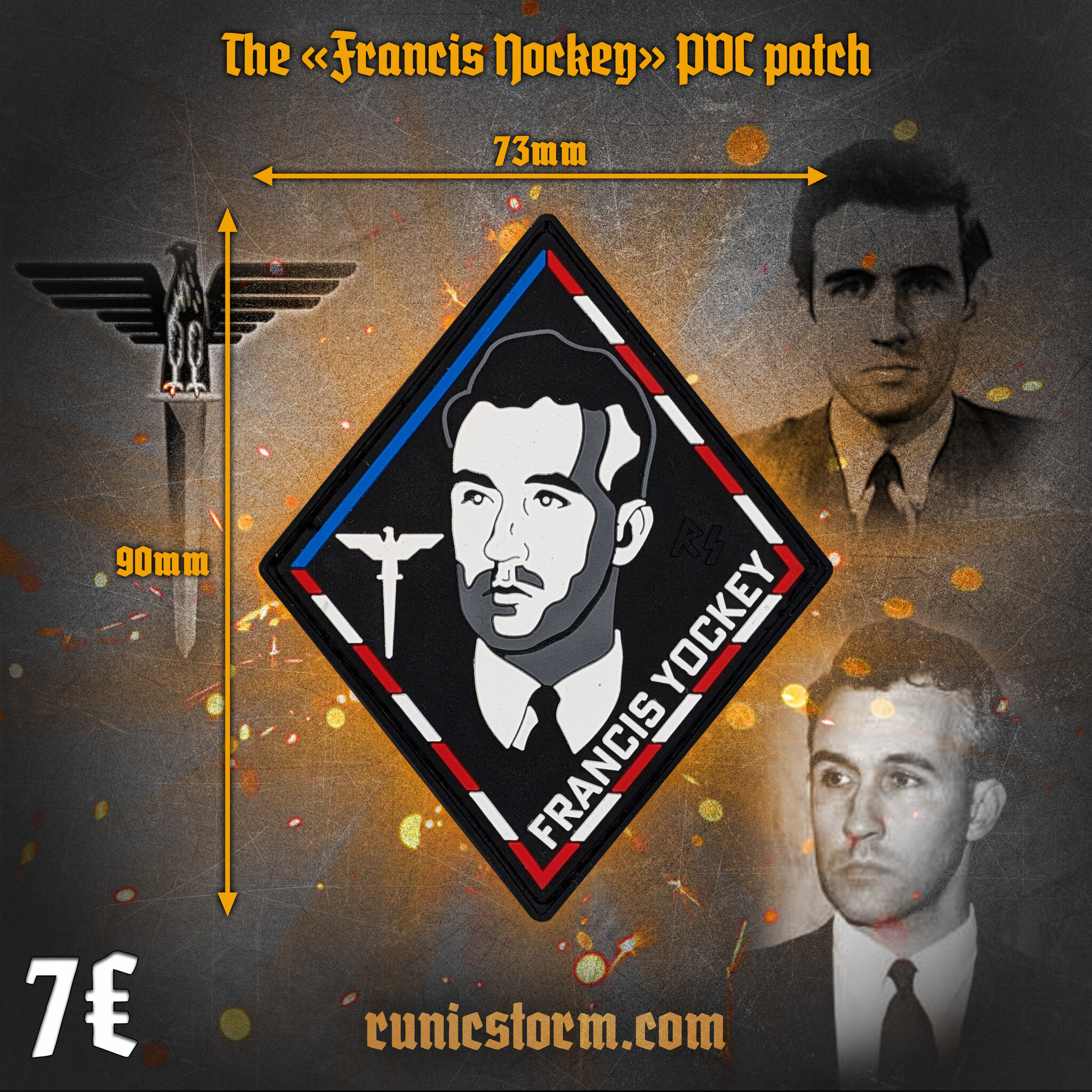 Patches | The «Famous people» PVC patch series | Runic Storm