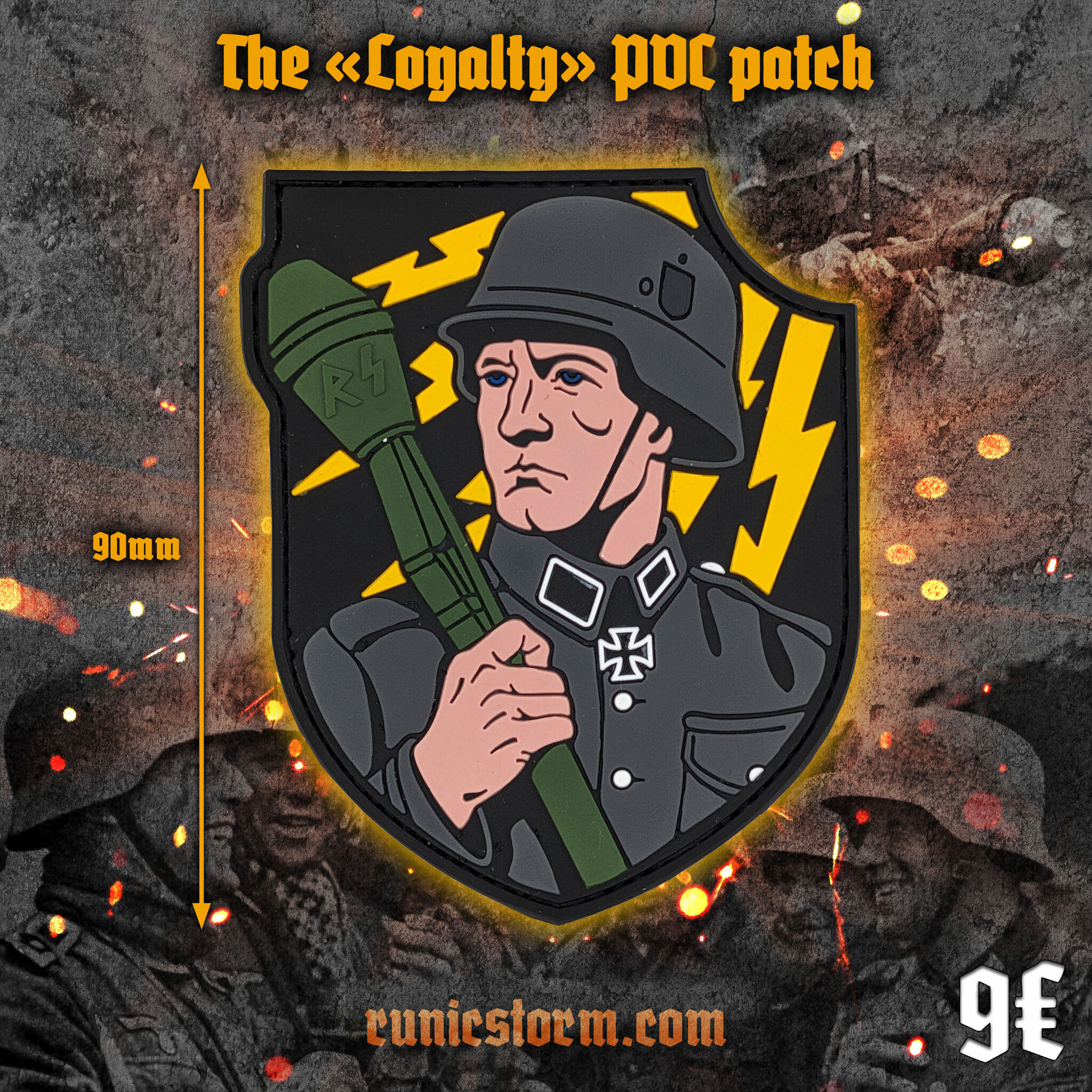 Patches | The «Loyalty» PVC patch | Runic Storm
